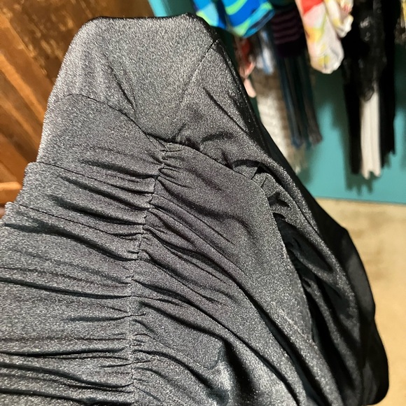 Frederick's of Hollywood | Dresses | Fredricks Of Hollywood Black Satin ...